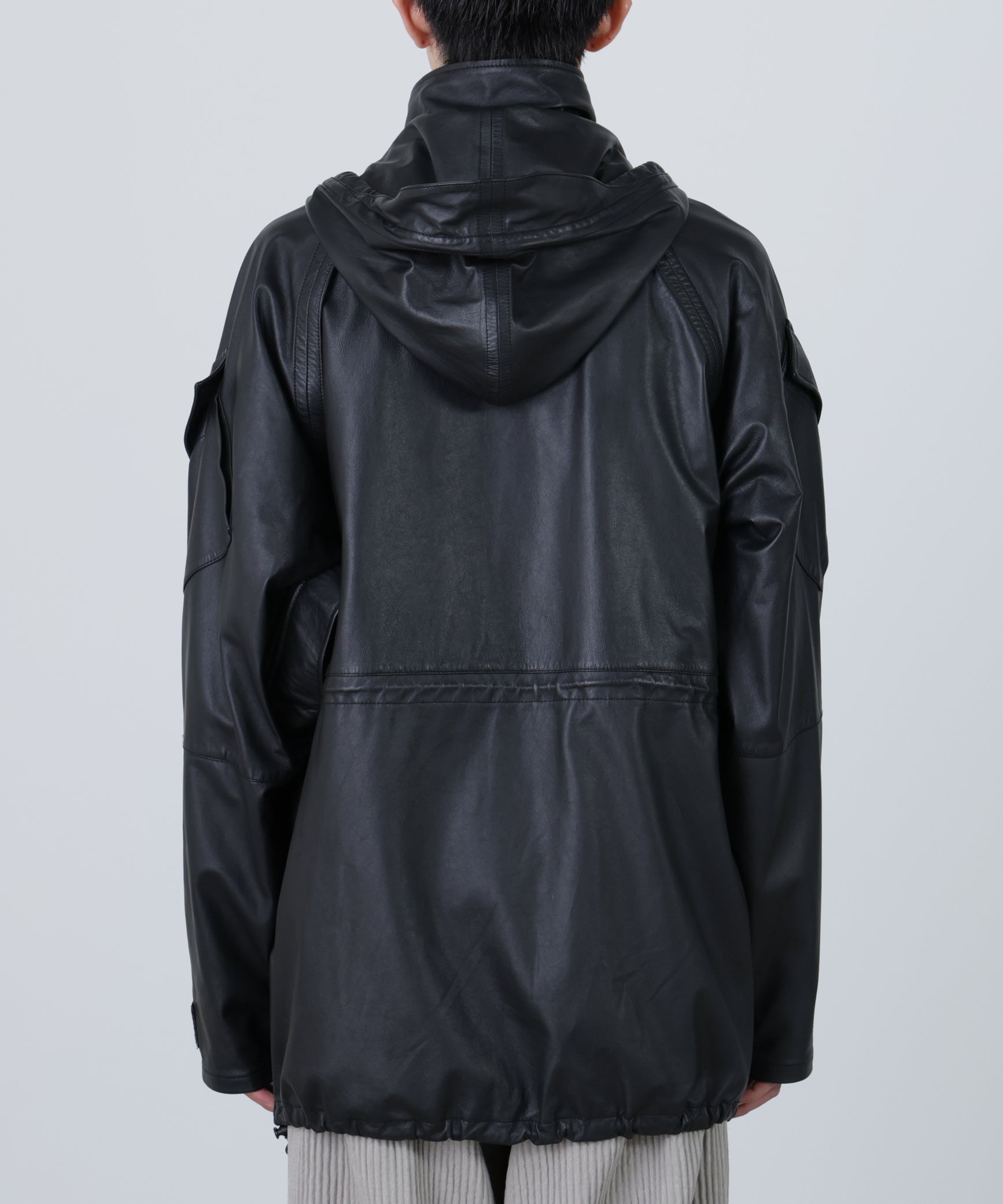 LEATHER MILITARY PARKA ‐Type：Generation two/Level six‐ | SEVEN BY